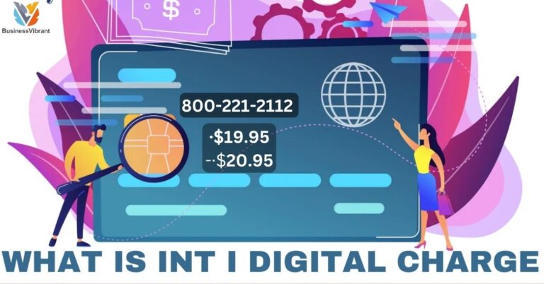 What is Int l digital charge on your bank statement?