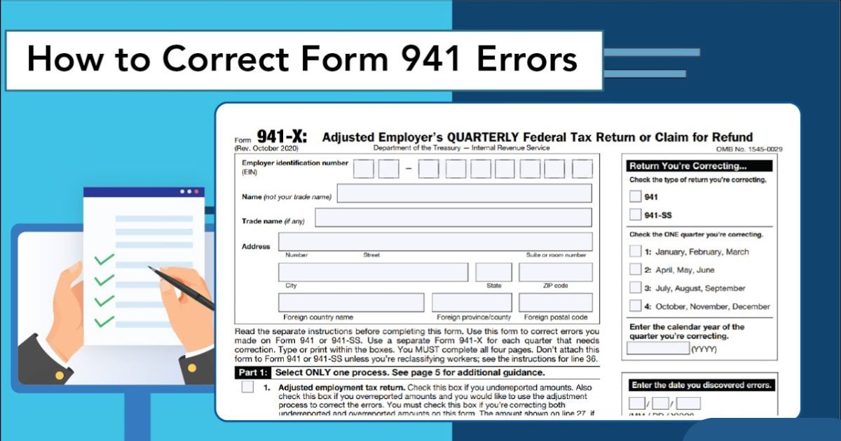 Where to Mail 941 x?